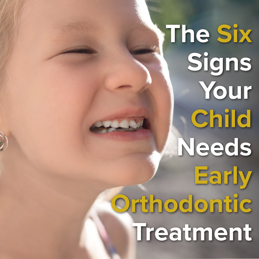 Six Signs Your Child Needs Early Orthodontic | Caring Tree Children's ...